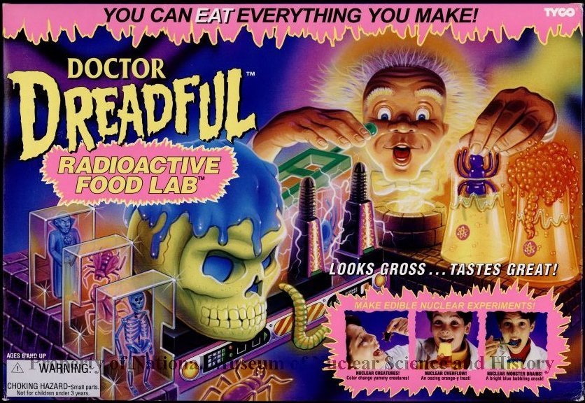 Atomic Toys: Doctor Dreadful Radioactive Experiments | Atomic Tourism