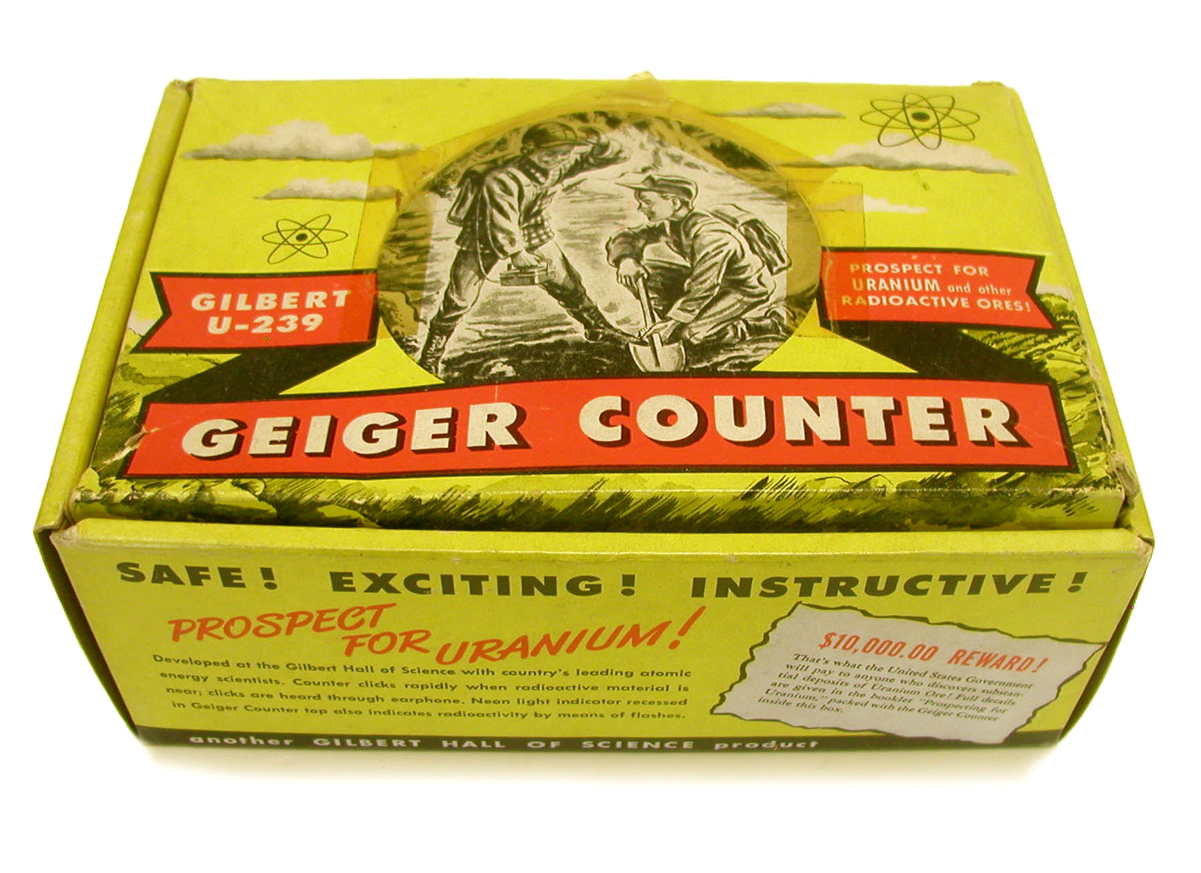 Atomic Toys: Gilbert U-239 Geiger Counter | Atomic Tourism